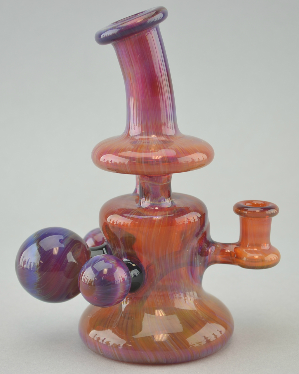 SNAFU - "Double Weld" Banger Hanger Rig w/ 10mm Female Joint - Amber ...