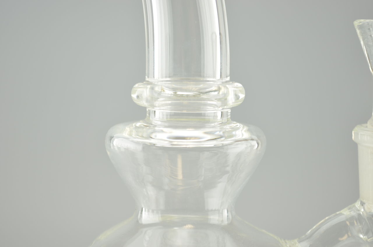 BARE - Ball Egg Vapor Rig w/ 14mm Martini Slide - Clear - The Dab Lab
