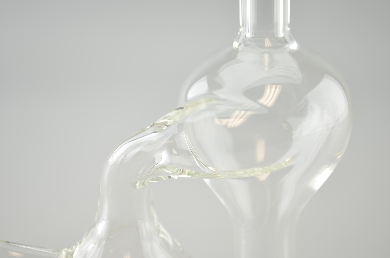 JM FLOW - Mini Recycler Vapor Rig w/ 10mm Female Joint - The Dab Lab