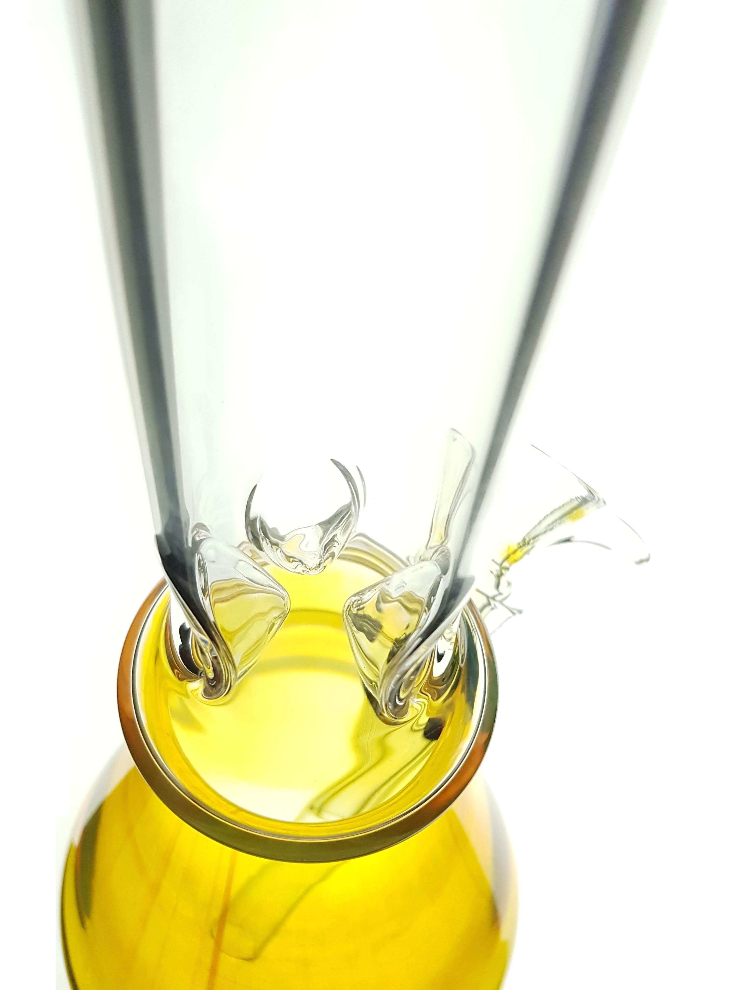 BLACK SHEEP - Fume Grommy Beaker Bong w/ Martini Slide - The Dab Lab