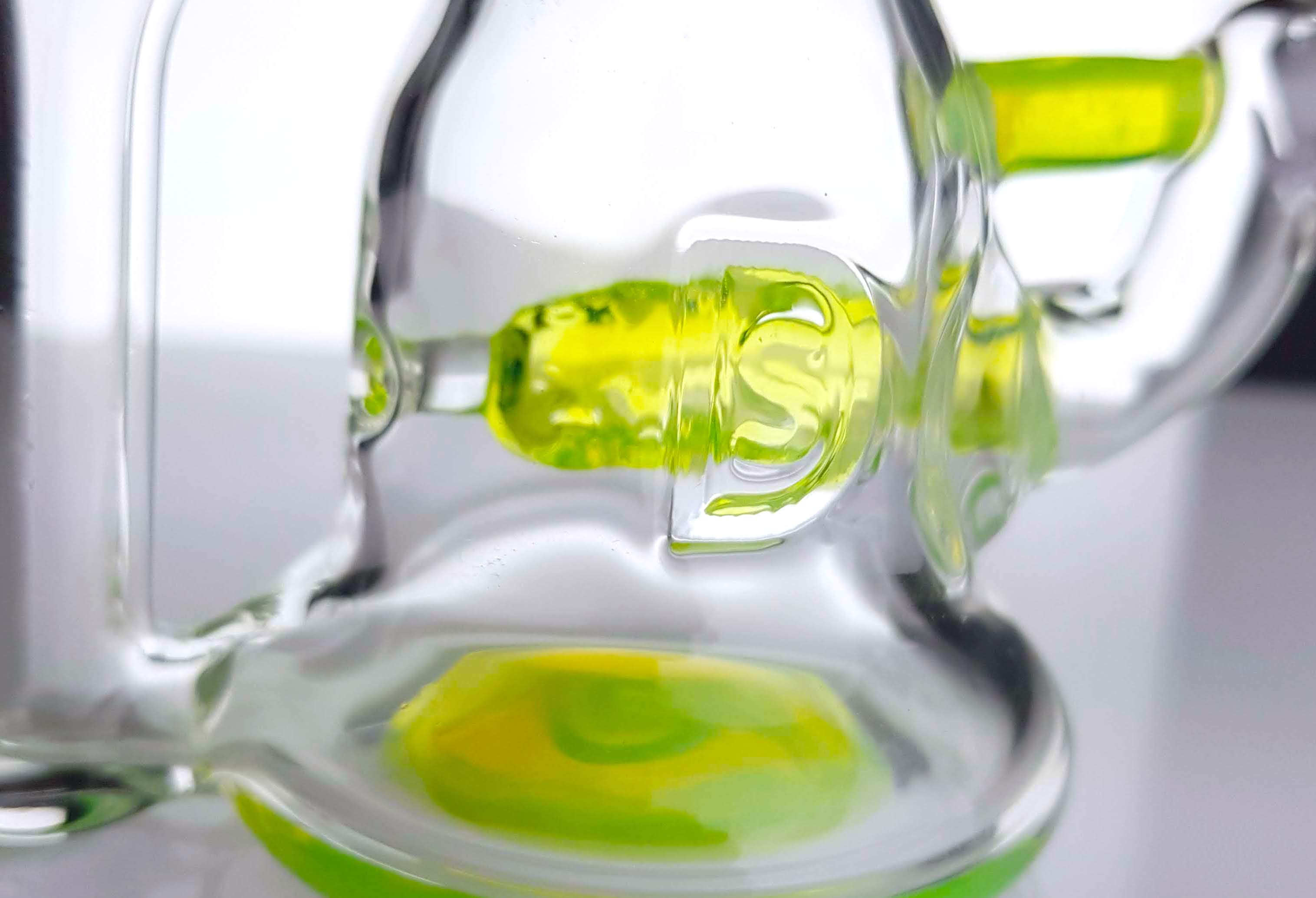 DESIGNER SCI - Nano Recycler Rig w/ 14mm Female Joint & Slide - Slyme ...