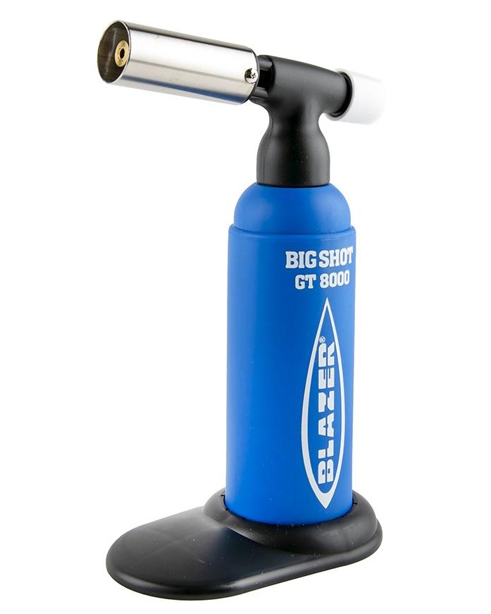 Blazer - Big Shot GT 8000 Butane Torch - Blue - The Dab Lab