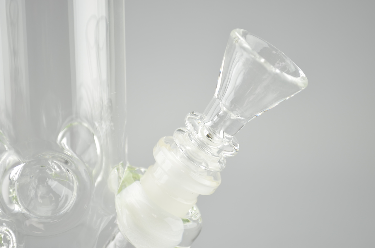 MIO - Bubble Bottom Glass Bong w/ Downstem and 14mm Slide - 11" - The ...