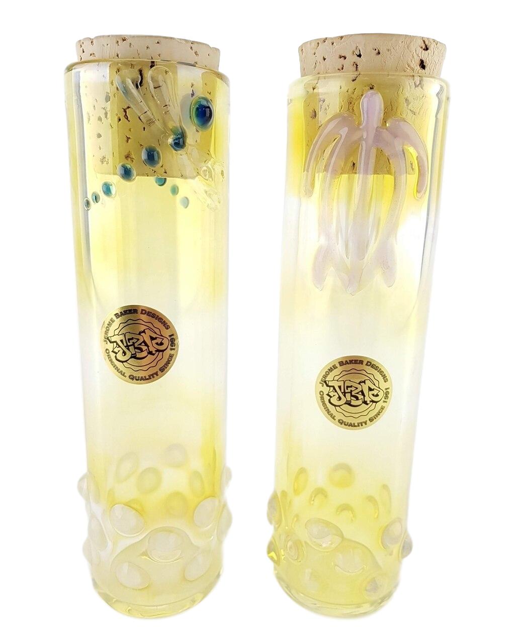 JEROME BAKER DESIGNS - Glass Nug Jar with Cork Top - The Dab Lab