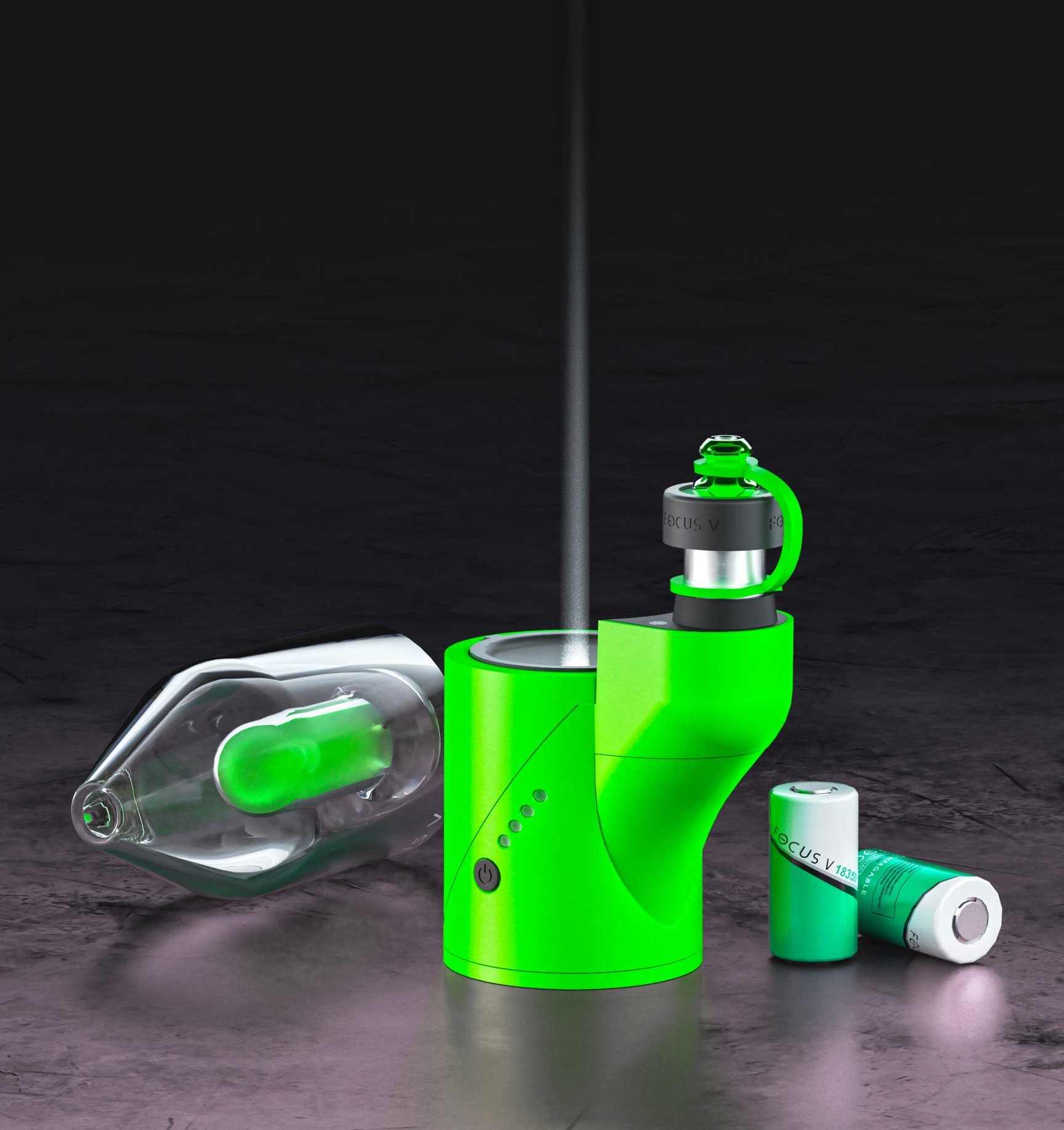 FOCUS V - Limited Edition "Laser" Carta Dab Rig (Pick a Color) - The ...