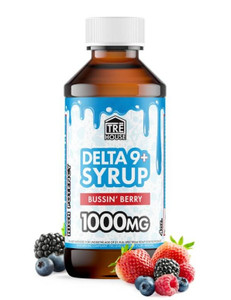 TRE HOUSE - Delta 9 THC Syrup (1000mg) - Bussin Berry - The Dab Lab