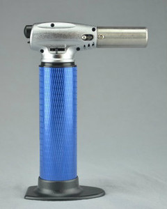 VECTOR - Nitro Convertible Dual Lighter Butane Torch - Blue - The Dab Lab