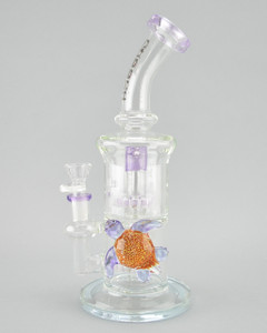 CHEECH - Double Chamber Sea Turtle Bong w/ 14mm Female Joint & Slide ...