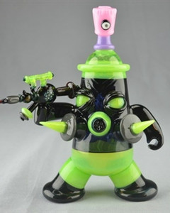 D-ROCK - Spray Paint Can Munny Man Vapor Rig w/ 14mm Dome, Ray Gun ...