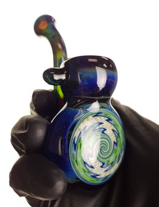 LEZAK - Wig-Wag Sherlock Pipe w/ Single Hole Push Bowl & Carb - #1 ...