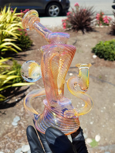 DOOM - Fume Floater Recycler Rig w/ 10mm Female Joint - Kick Back #1 ...