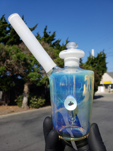 HULA - Heady Cup Dab Rig - White - The Dab Lab