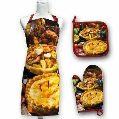 Apple Pie Apron Set