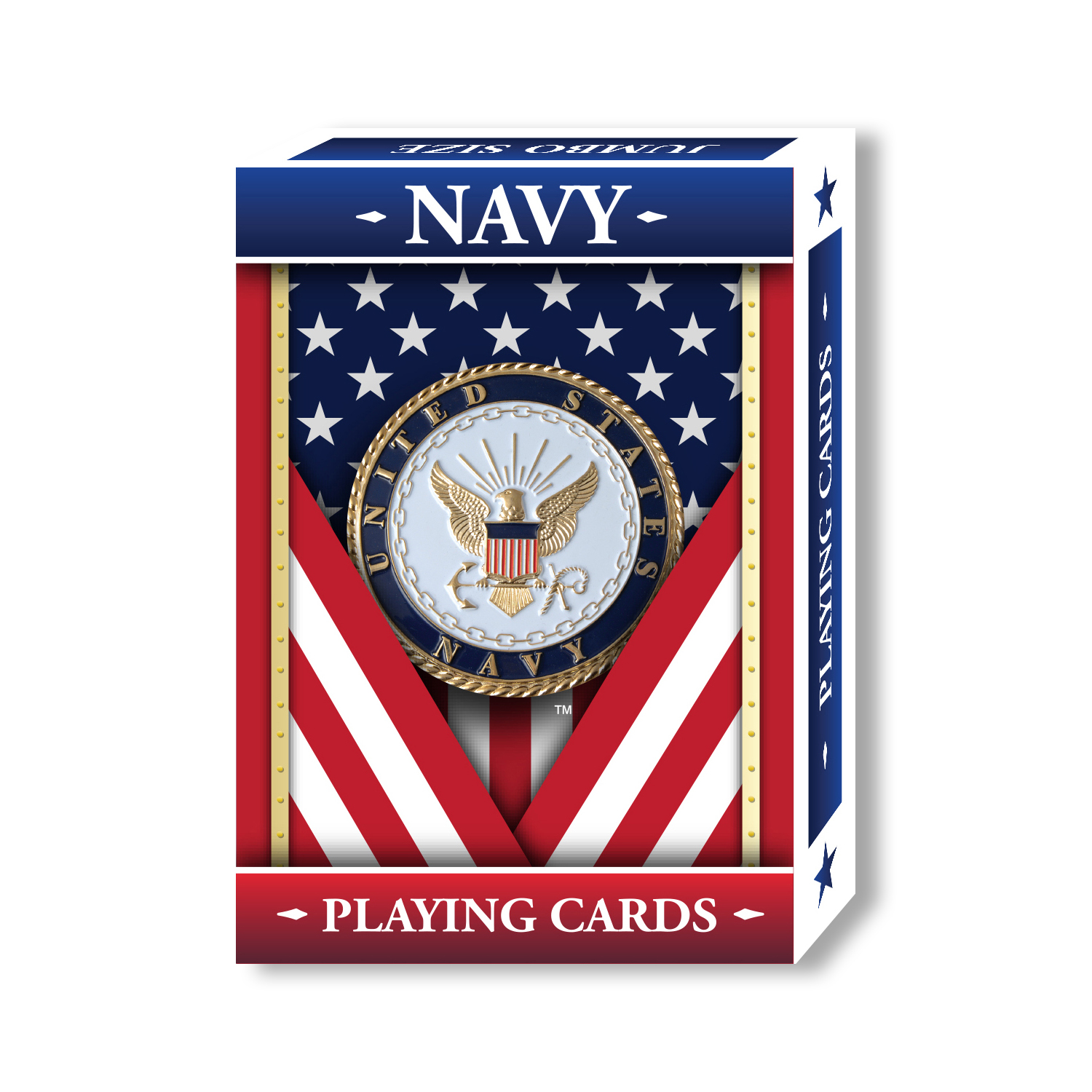 Navy Standard Index Playing Card Set