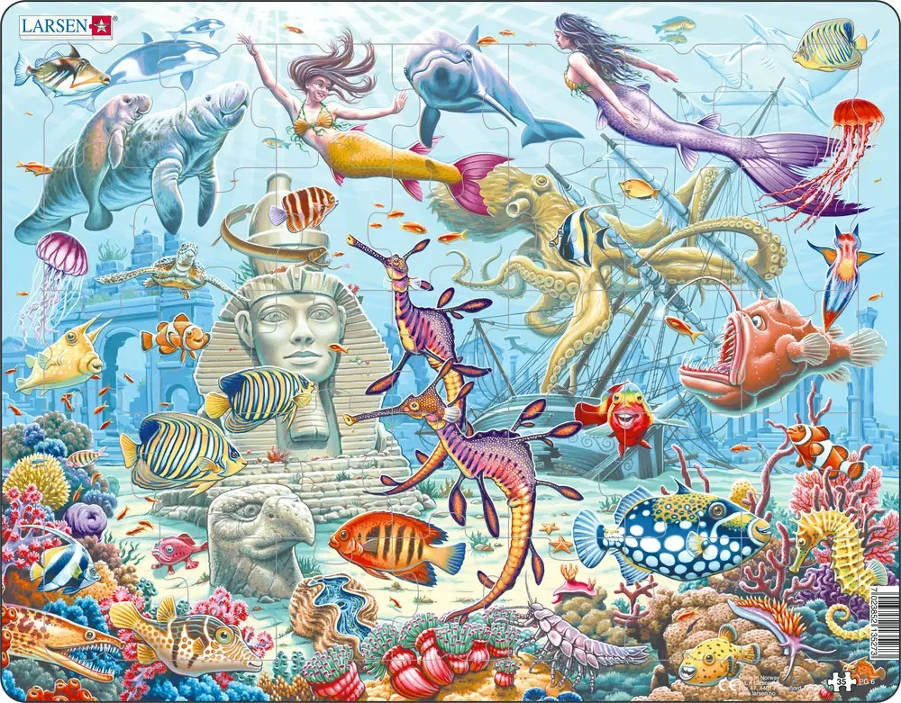 Sunken City 35 Piece Children's Educational Jigsaw Puzzle