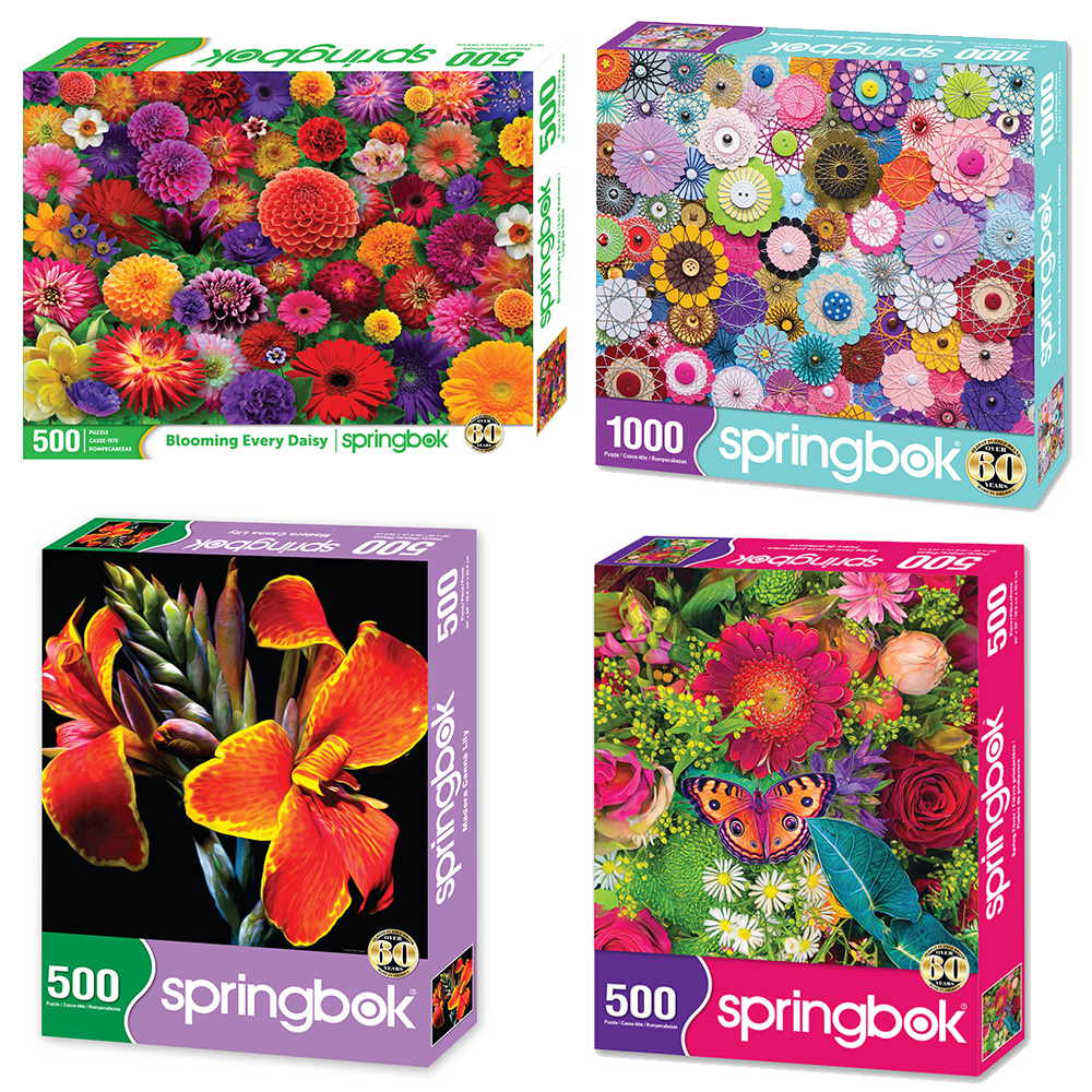 Florals Puzzle Bundle