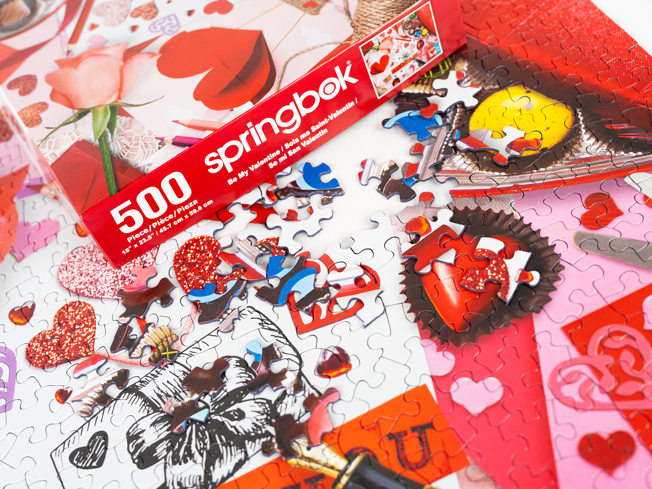 Puzzles 500 Pieces Free Printable Cute Valentine Coloring Pages For ...