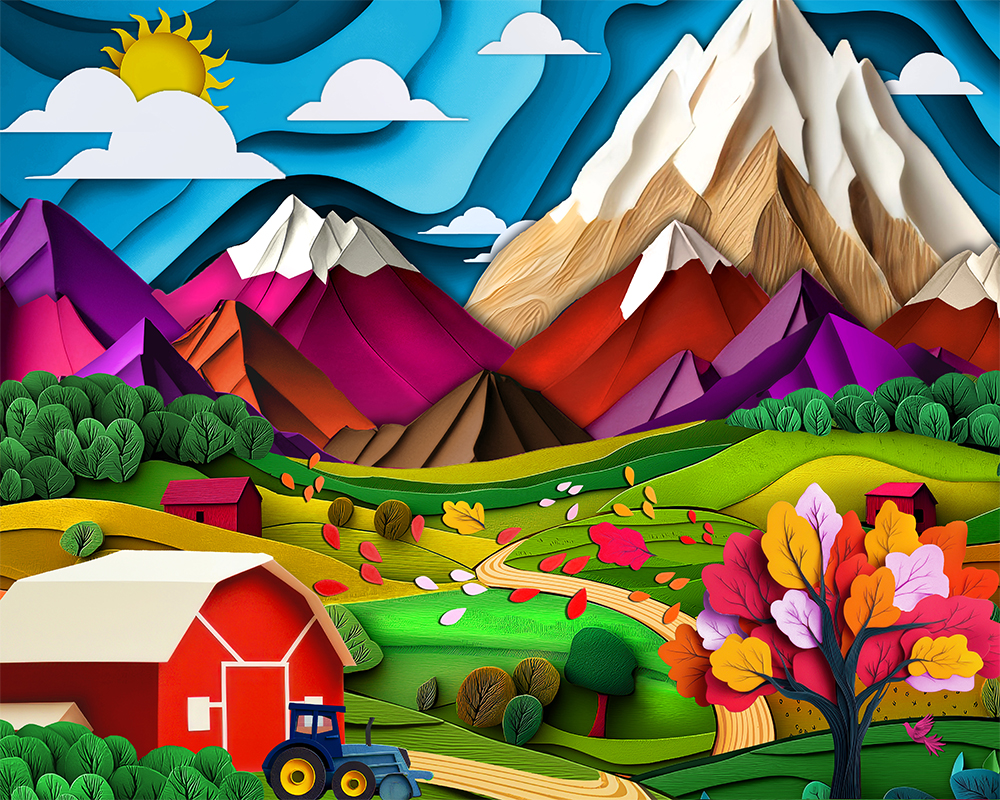 Nature's Collage 500 Piece Jigsaw Puzzle