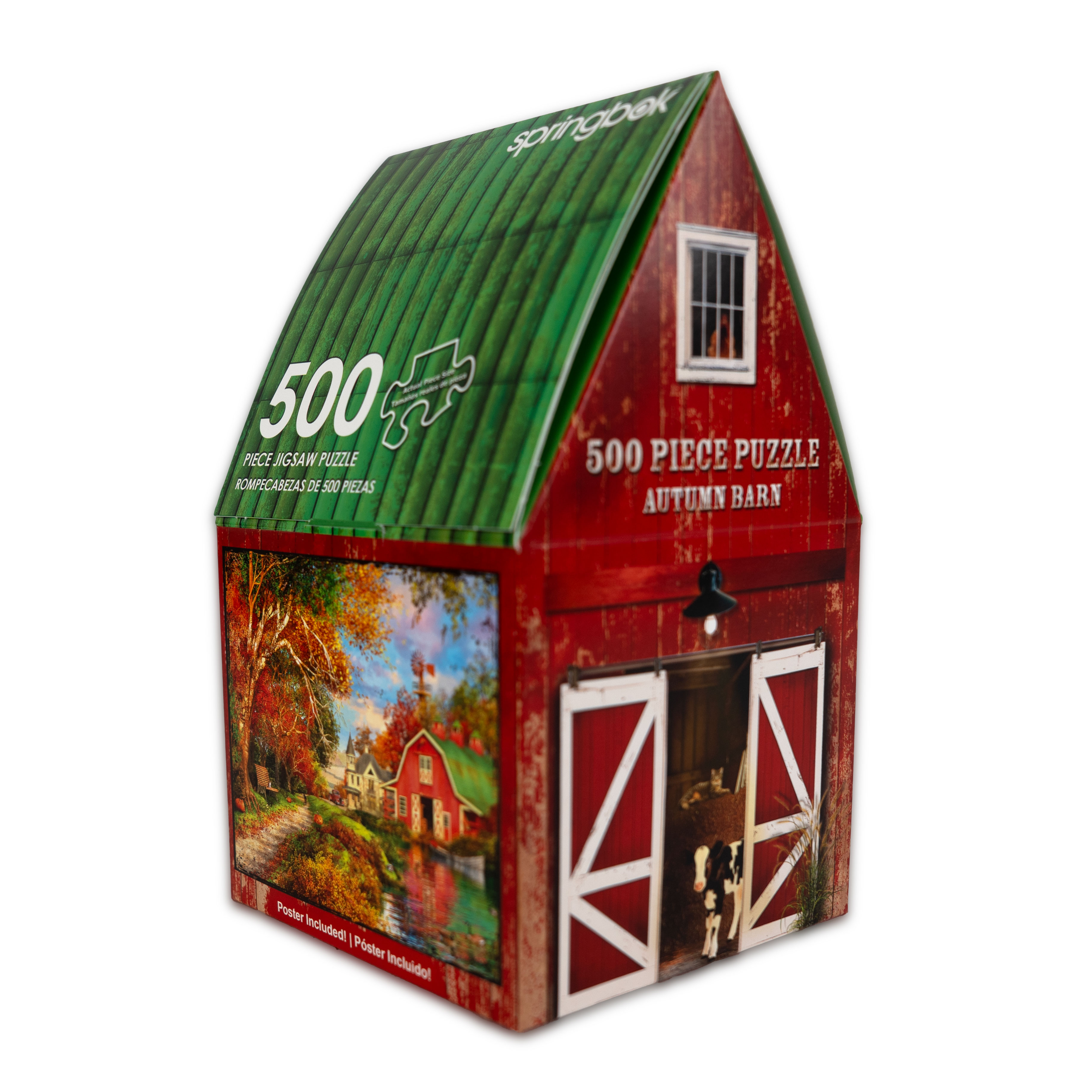 Autumn Barn Limited Edition House Puzzle 500 Piece Jigsaw Puzzle