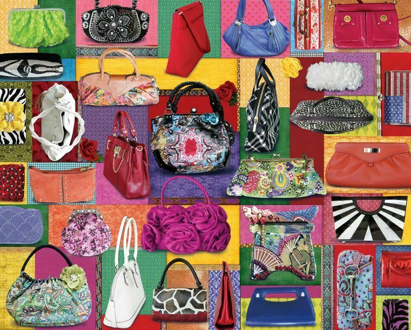 Purses! Purses! Purses! 1000 Piece Jigsaw Puzzle