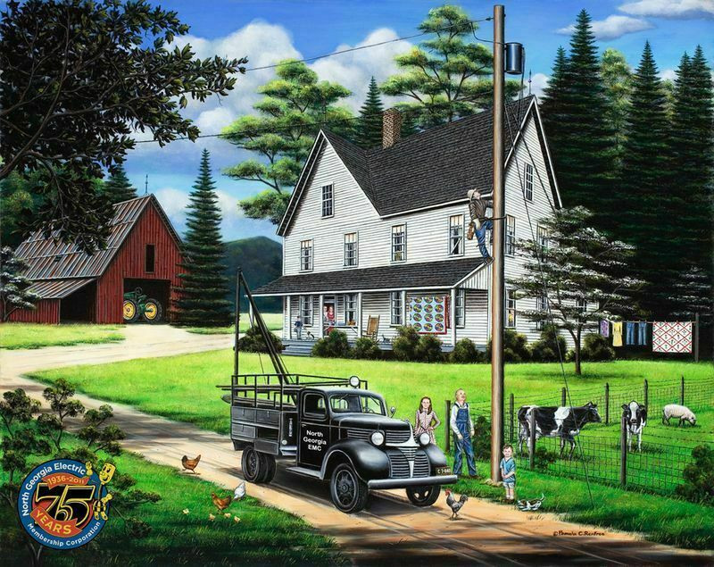 North Georgia EMC Custom Puzzle 1000 Piece Jigsaw Puzzle