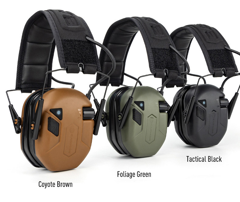 Earmor M300T Bluetooth Earmuffs - Tactical Black