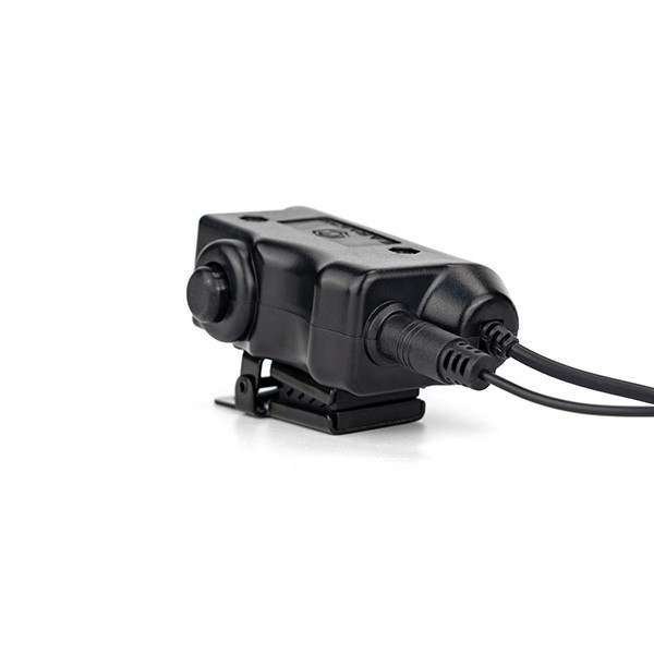 Earmor M52 Tactical PTT (push to talk) with Finger Button - Kenwood