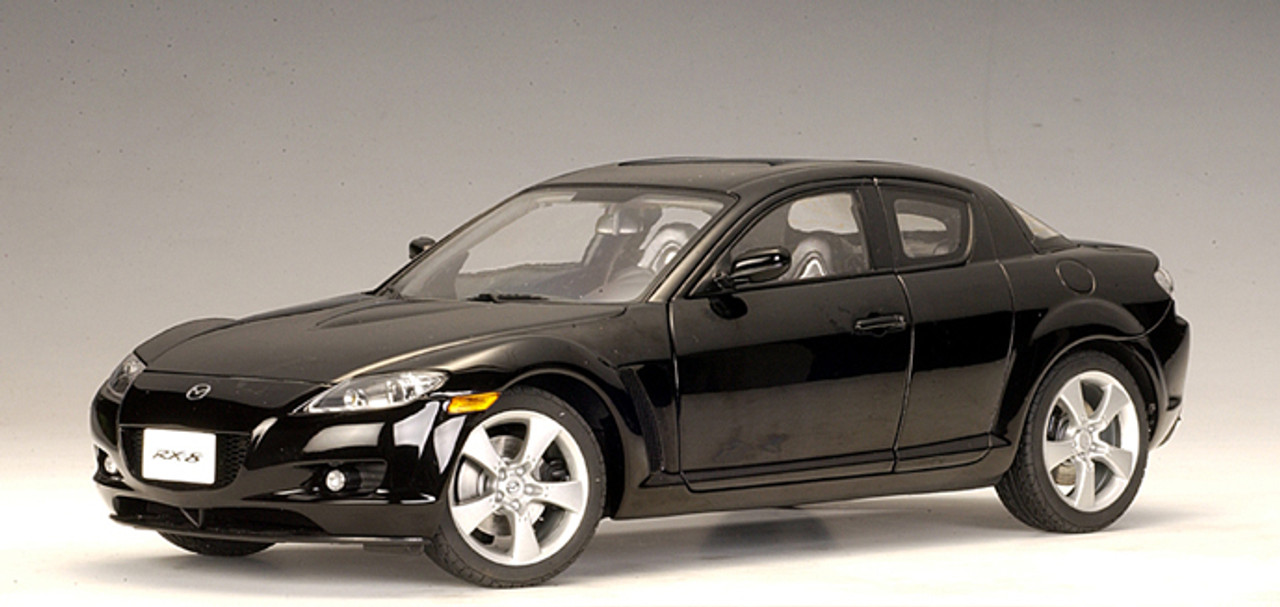 Mazda - 75924 Mazda RX-8 LHD Black - AUTOart Spares