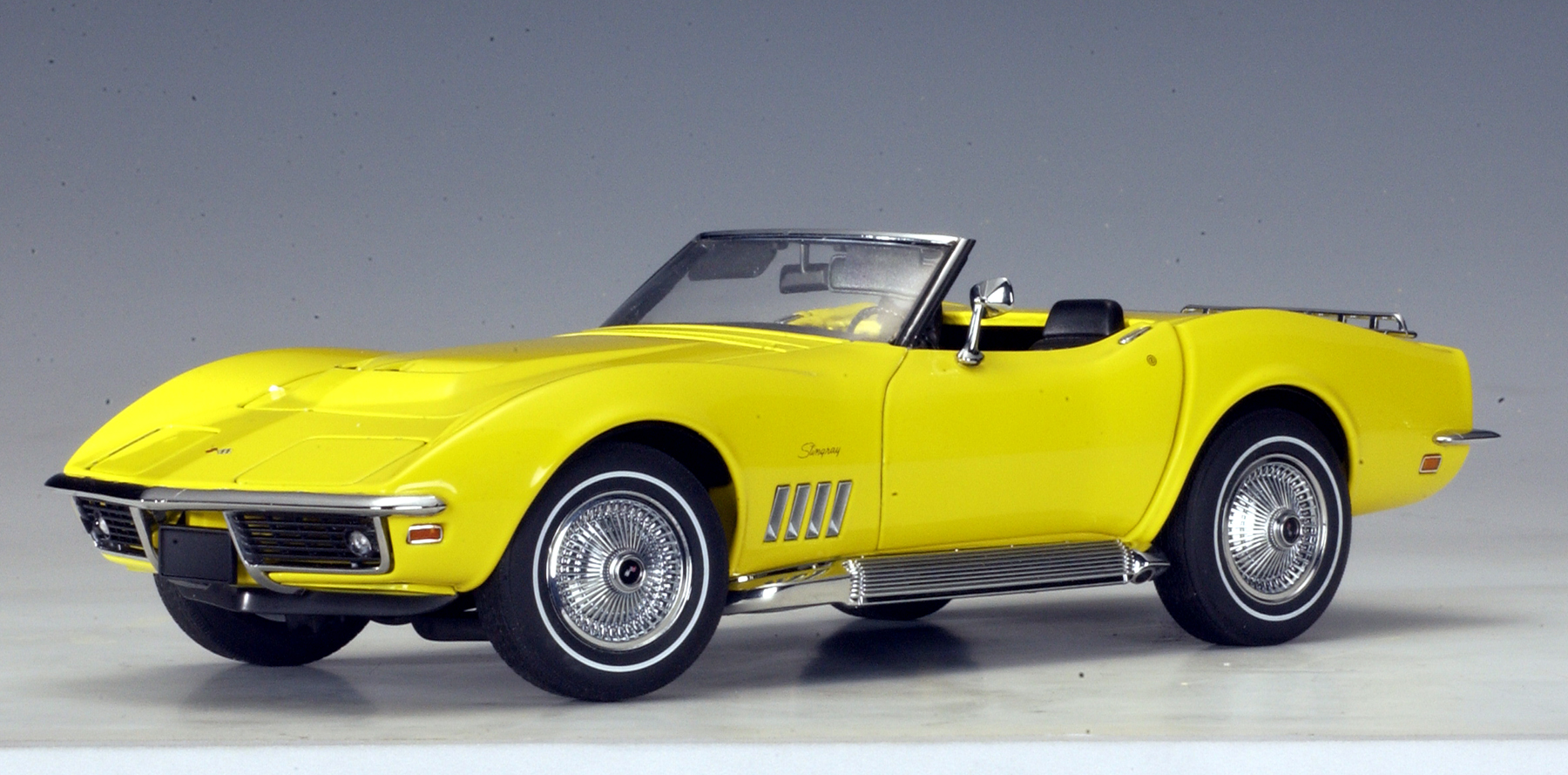 Now stock, parts for 71161 Corvette 1969 Yellow - AUTOart Spares