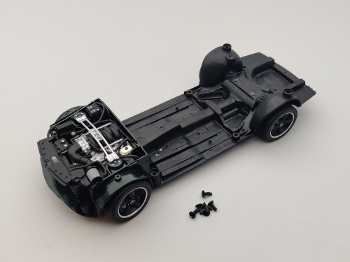 Ford Mustang GT Bullitt Black - Chassis / engine - AUTOart Spares