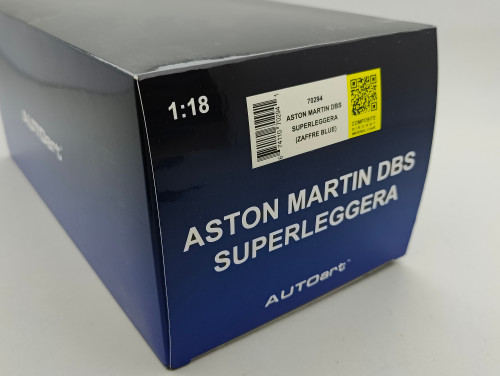 Aston Martin DBS Superleggera Zaffer Blue - Box - AUTOart Spares