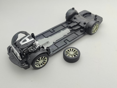 Maybach 57 s Black - Chassis - AUTOart Spares