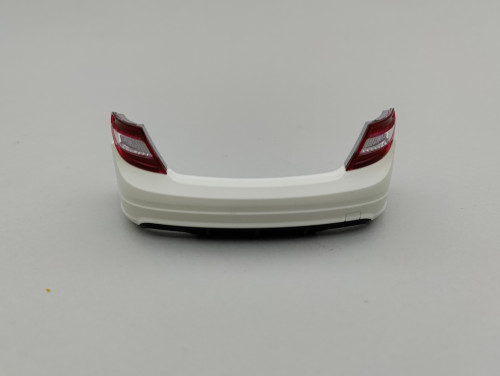 Mercedes Benz C63 White - Rear Bumper w/ Rearlights - AUTOart Spares