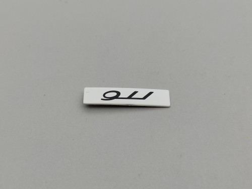 Porsche 911 1964 red - License plate - AUTOart Spares
