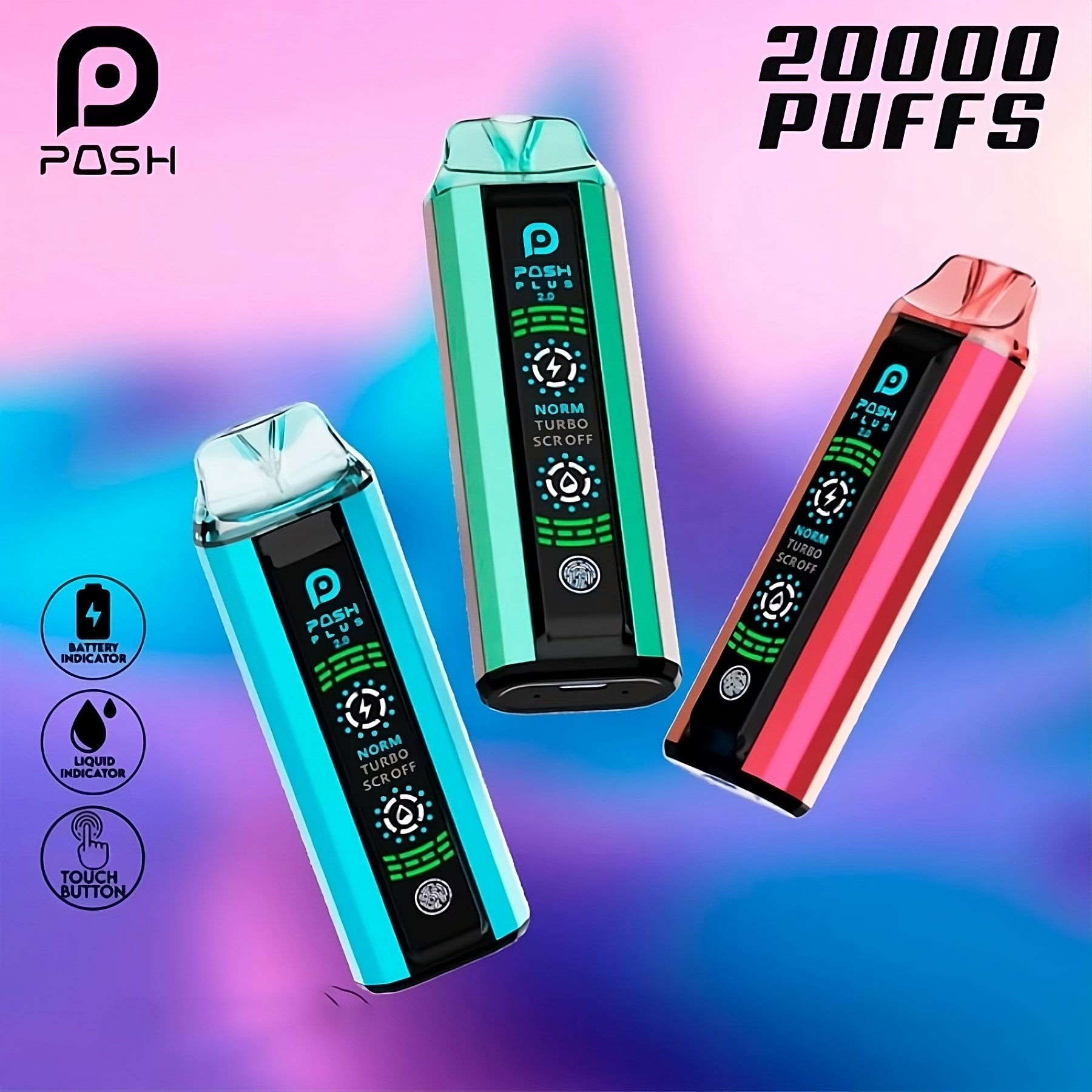 Posh Plus 2.0 Vape 20000 Puffs: Elevate Your Vaping Experience at ...