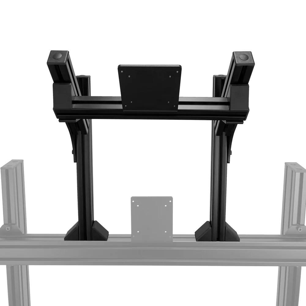 4th Monitor Mount | Matte Black (Powder Coat)