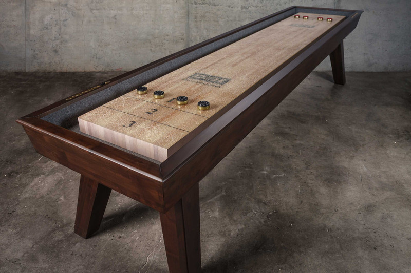 12' George Shuffleboard | Antique Coffee