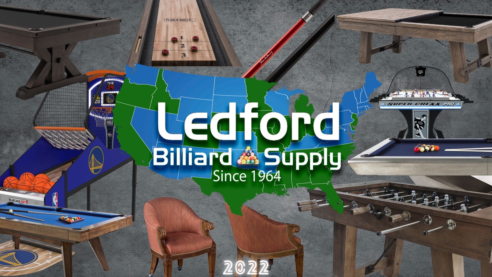 Ledford Billiard Supply | Home Entertainment Furniture
