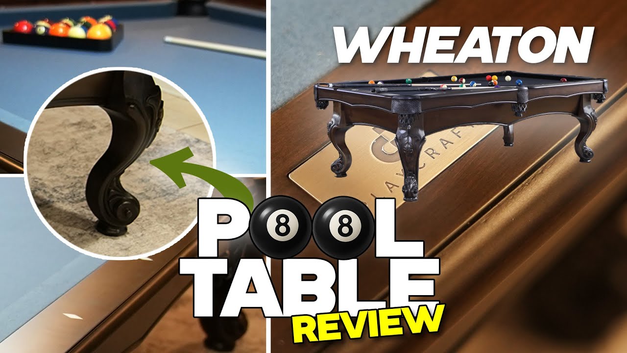 Pool Table Review: The Wheaton - Playcraft's Latest Gem for Your Game ...
