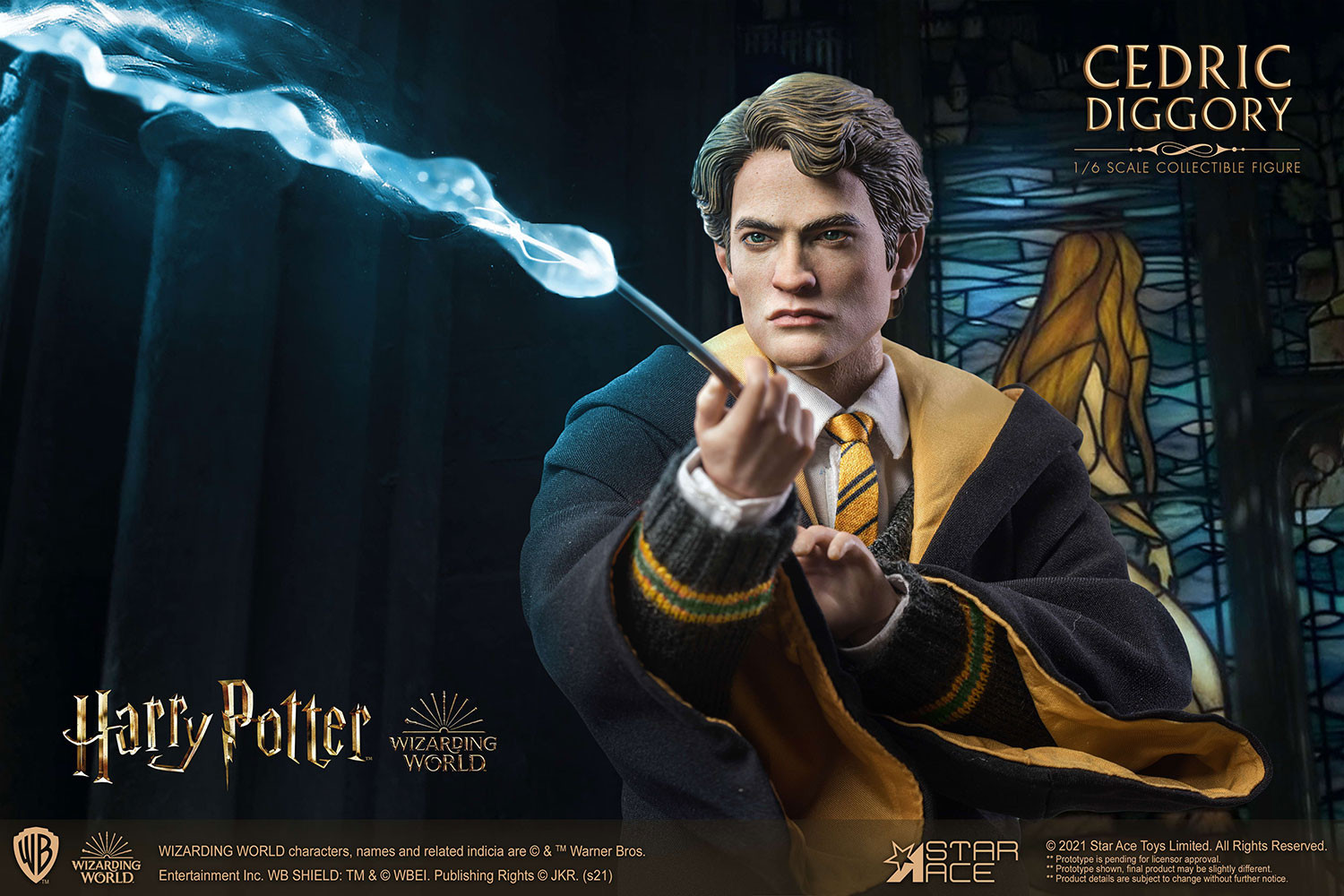 Harry Potter CEDRIC DIGGORY (Robert Pattinson) DELUXE VER 1:6 Figure by ...