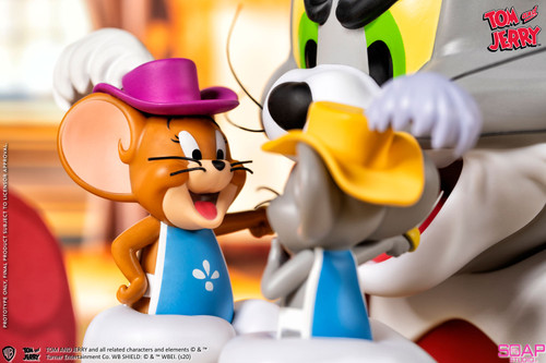 TOM and JERRY and TUFFY Musketeers 10" Cartoon Bust by Soap Studios - O ...