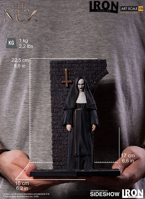 The Conjuring THE NUN Deluxe 1:10 Art Scale Statue by Iron Studios - O ...