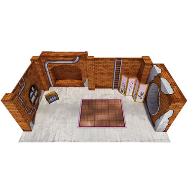 ANIMATED UNDERGROUND SEWER 2.0 Pop-Up 1:12 Scale Action Figure Diorama ...