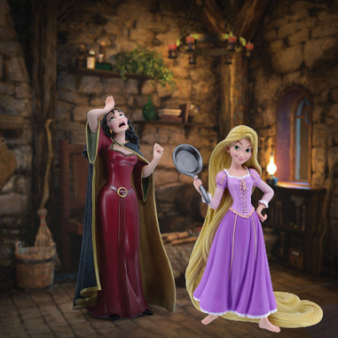 Disney's Tangled RAPUNZEL & MOTHER GOTHEL" 15th ANNIVERSARY" 9" Resin ...