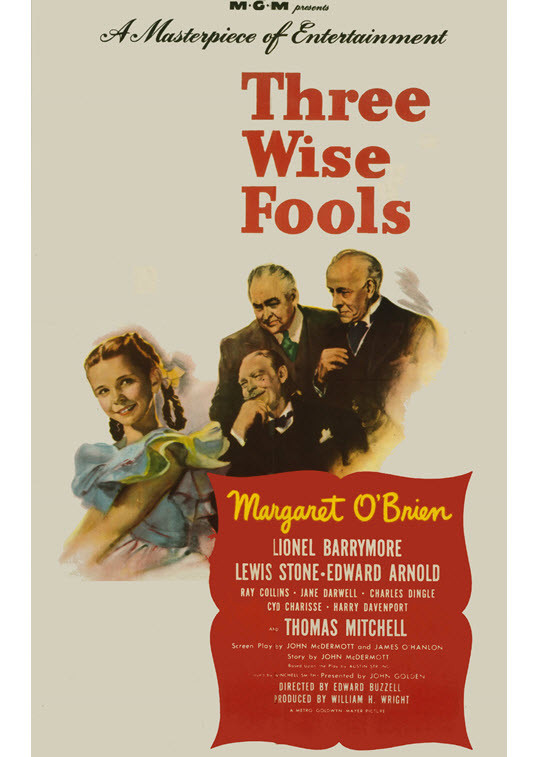 Three Wise Fools (1946) DVD - Zeus