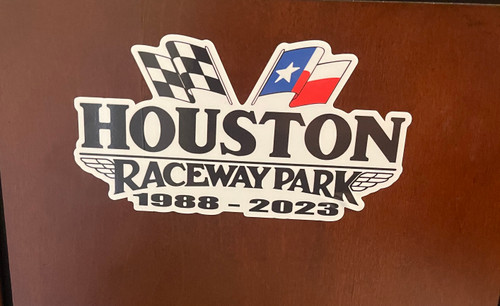 Houston Raceway Park 1988 - 2023 Sticker - SalterRacing.com