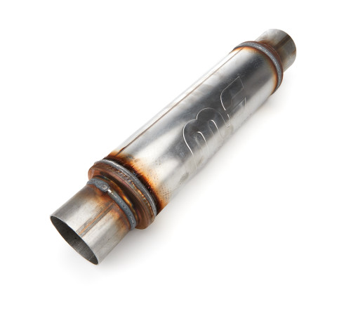 Muffler - 3 in Center Inlet - 3 in Center Outlet - 14 x 4 in Round Body ...