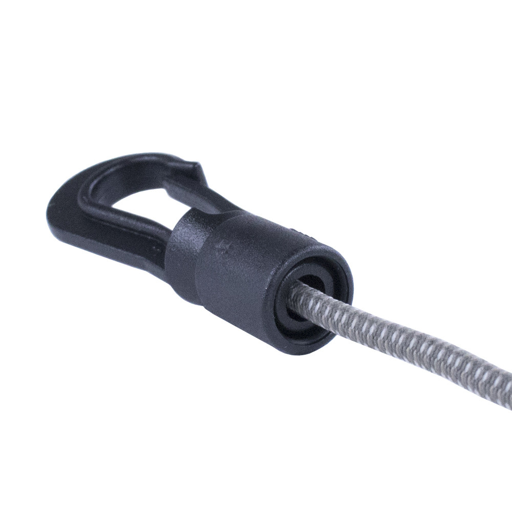 Black Cord End Hooks | Outdoor Bunker