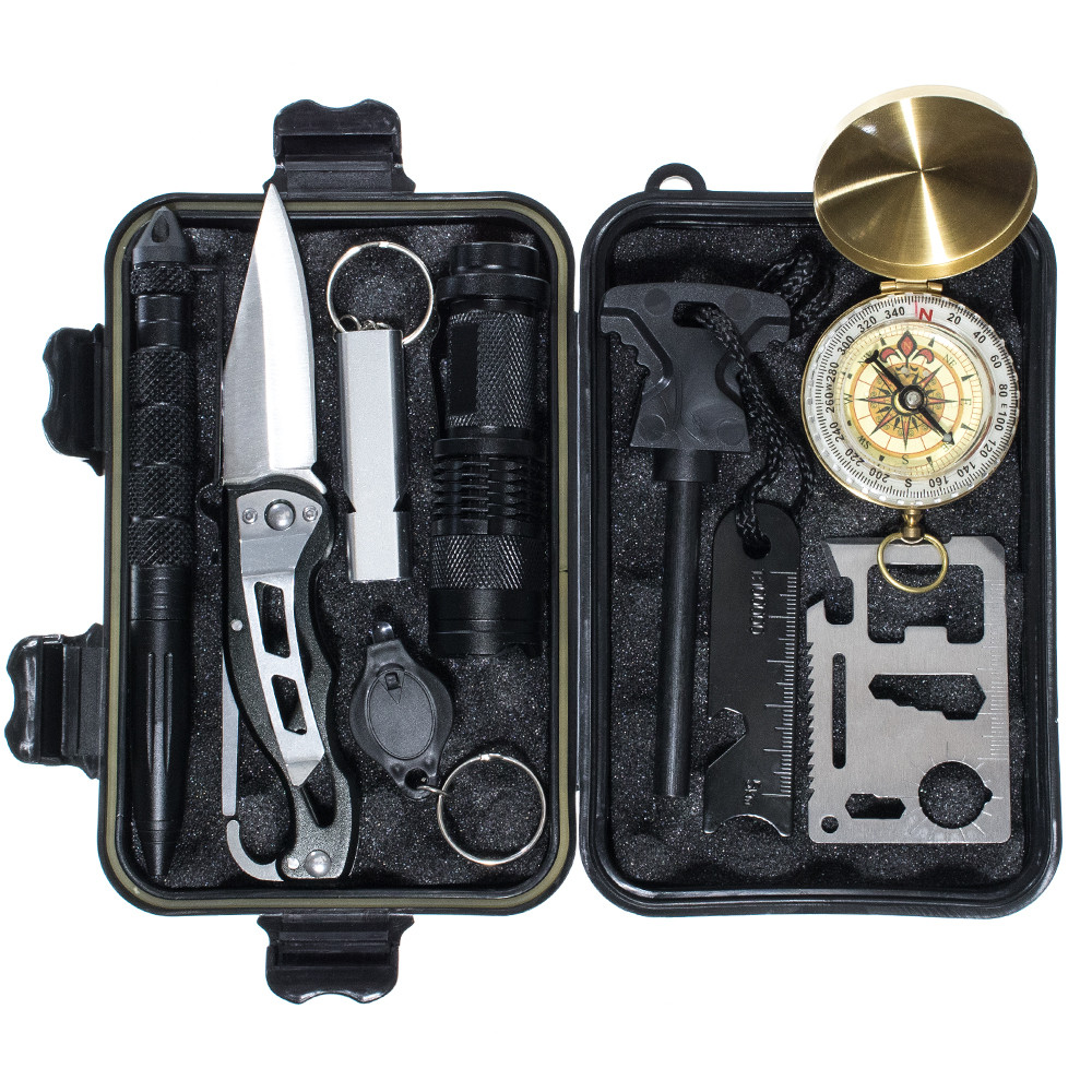 8 Piece Multi Tool Kit - Multiple Colors | Outdoor Bunker
