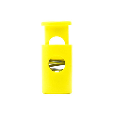 Single Barrel Hole Top Cord Lock - Yellow | Outdoor Bunker